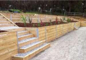 Timber Sleeper - Mr. Retaining Walls